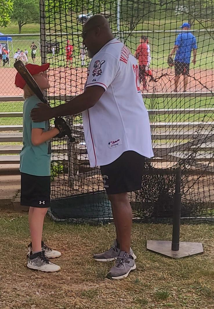 cincinnati reds legends youth baseball clinic