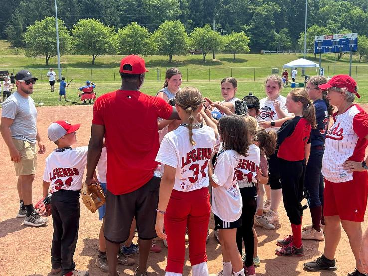 cincinnati reds legends youth baseball clinic